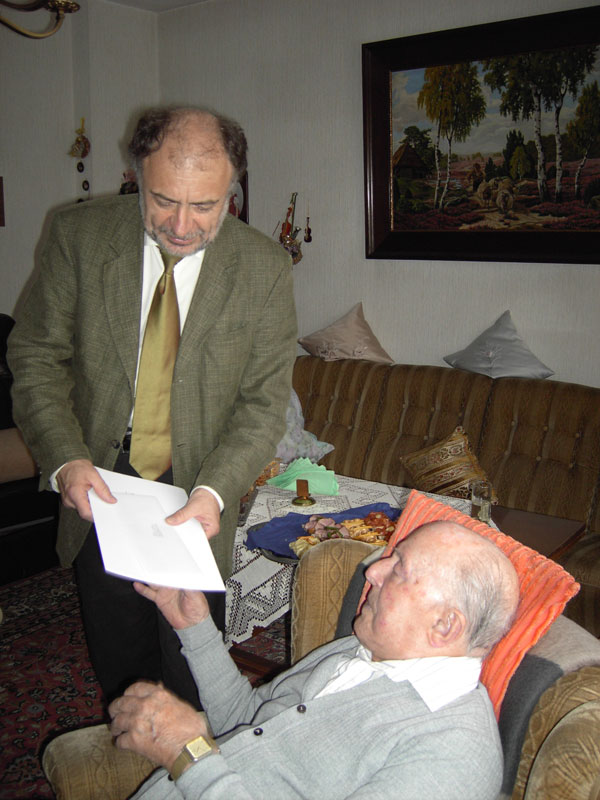 Ständchen Ferdinand Seitz 101. Geburtstag (2007) Fotos | Musikverein ...